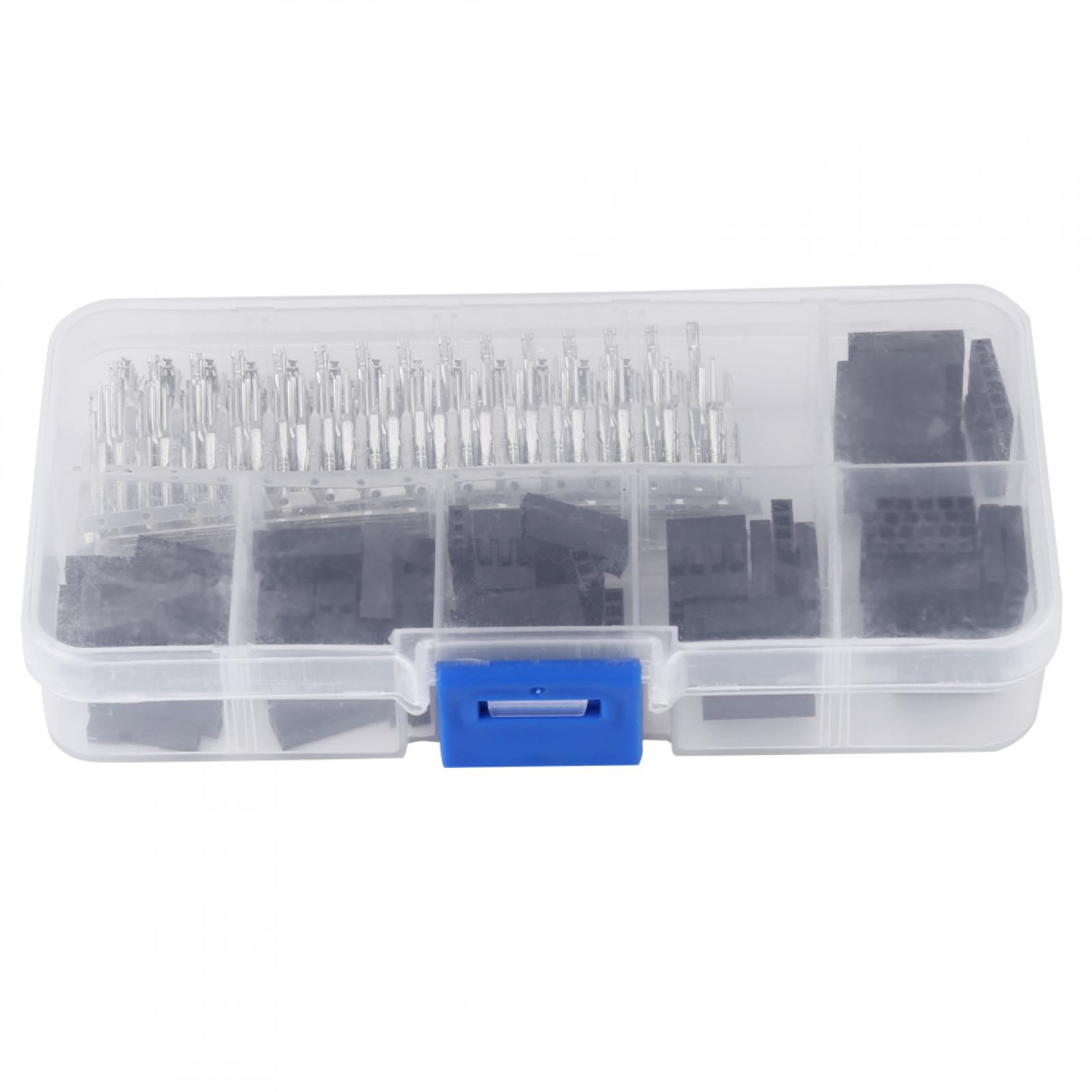 370pcs Wire Jumper Pin Connector & M/F Crimp Pins Kit - DIY Electronics ...