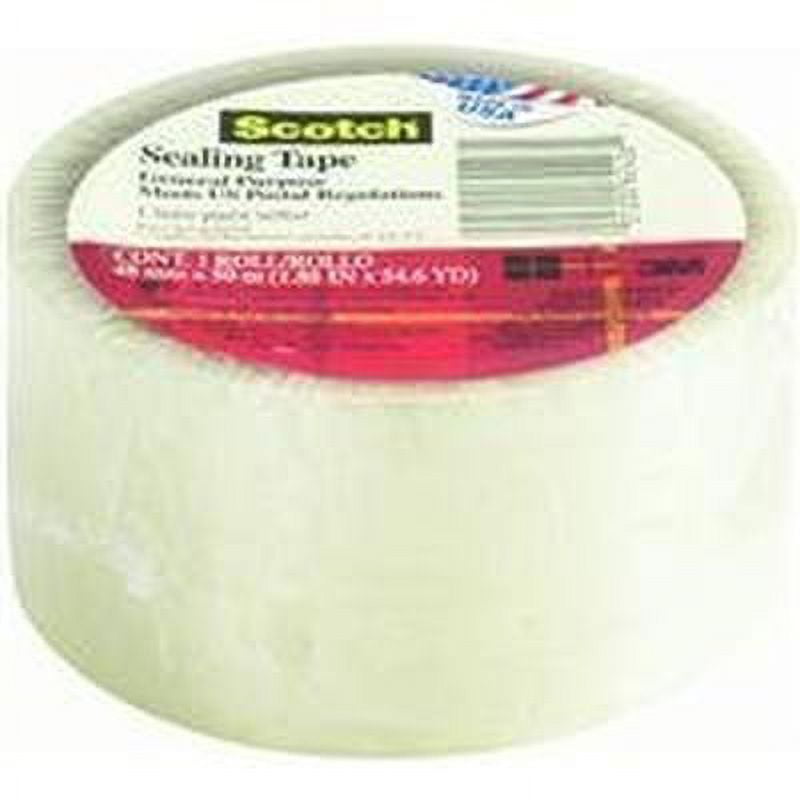 3710 Packaging Tape, 3" Core, 1.88" x 54.6yds, 3" Core, Clear - Walmart.com