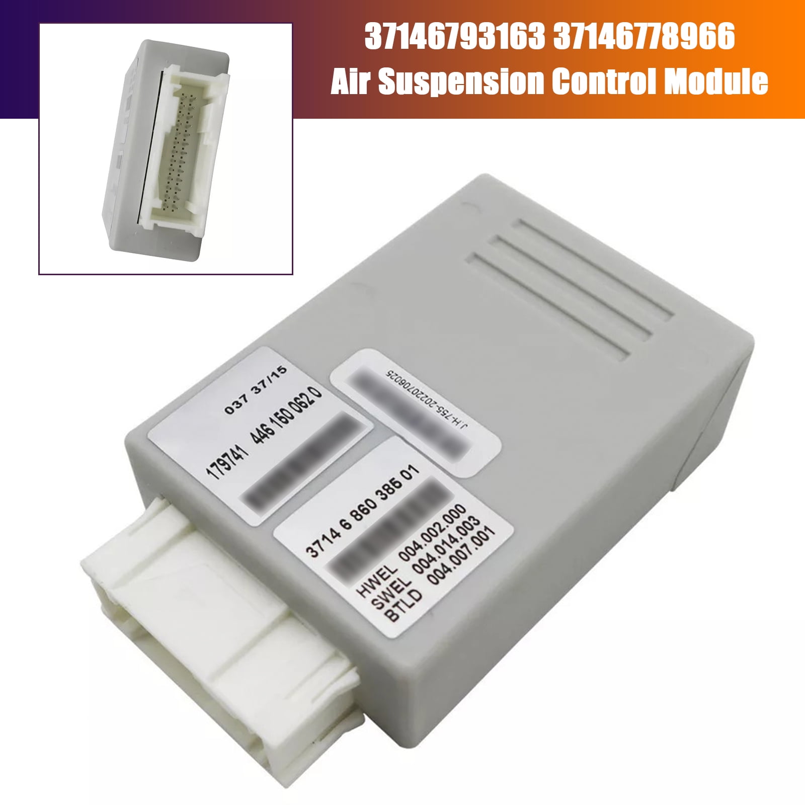 37146793163 37146778966 Air Suspension Control Module for BMW X5 E70 X6 ...