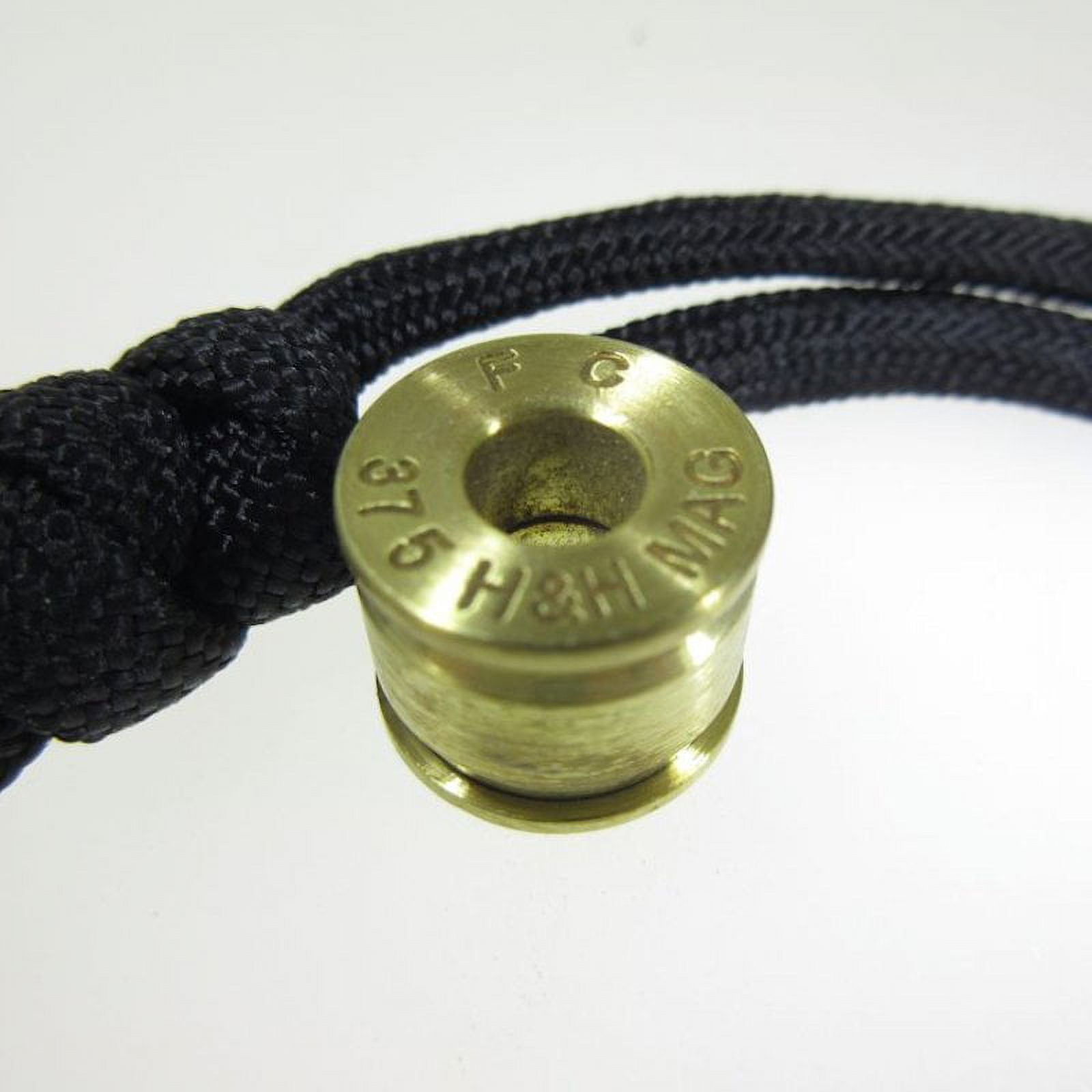 .375 Magnum Brass Bullet Casing Paracord / Lanyard Bead in Brass For ...