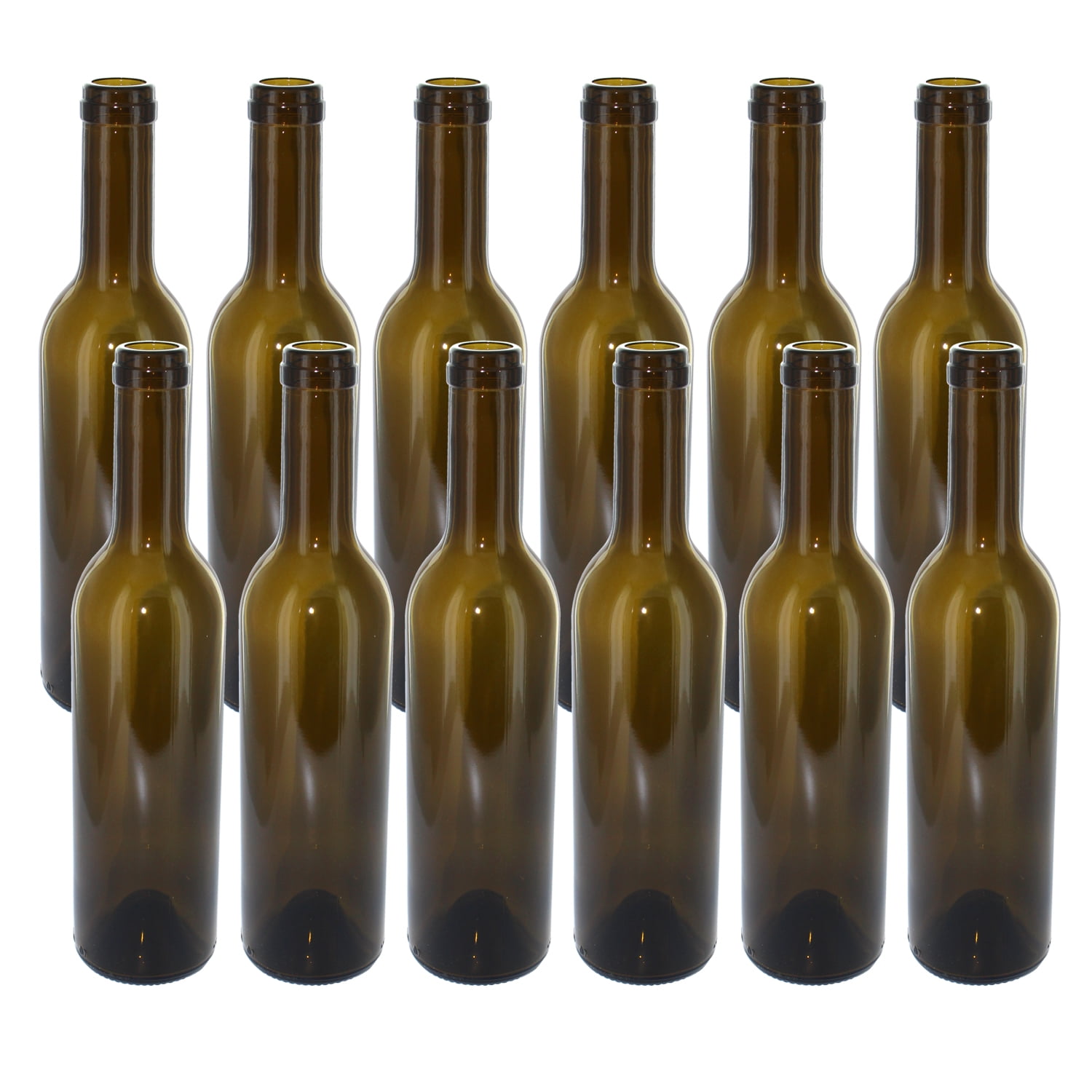 375 ml Green Semi-Bordeaux Bottles 1 cases of 12 (12 bottles) - Walmart.com