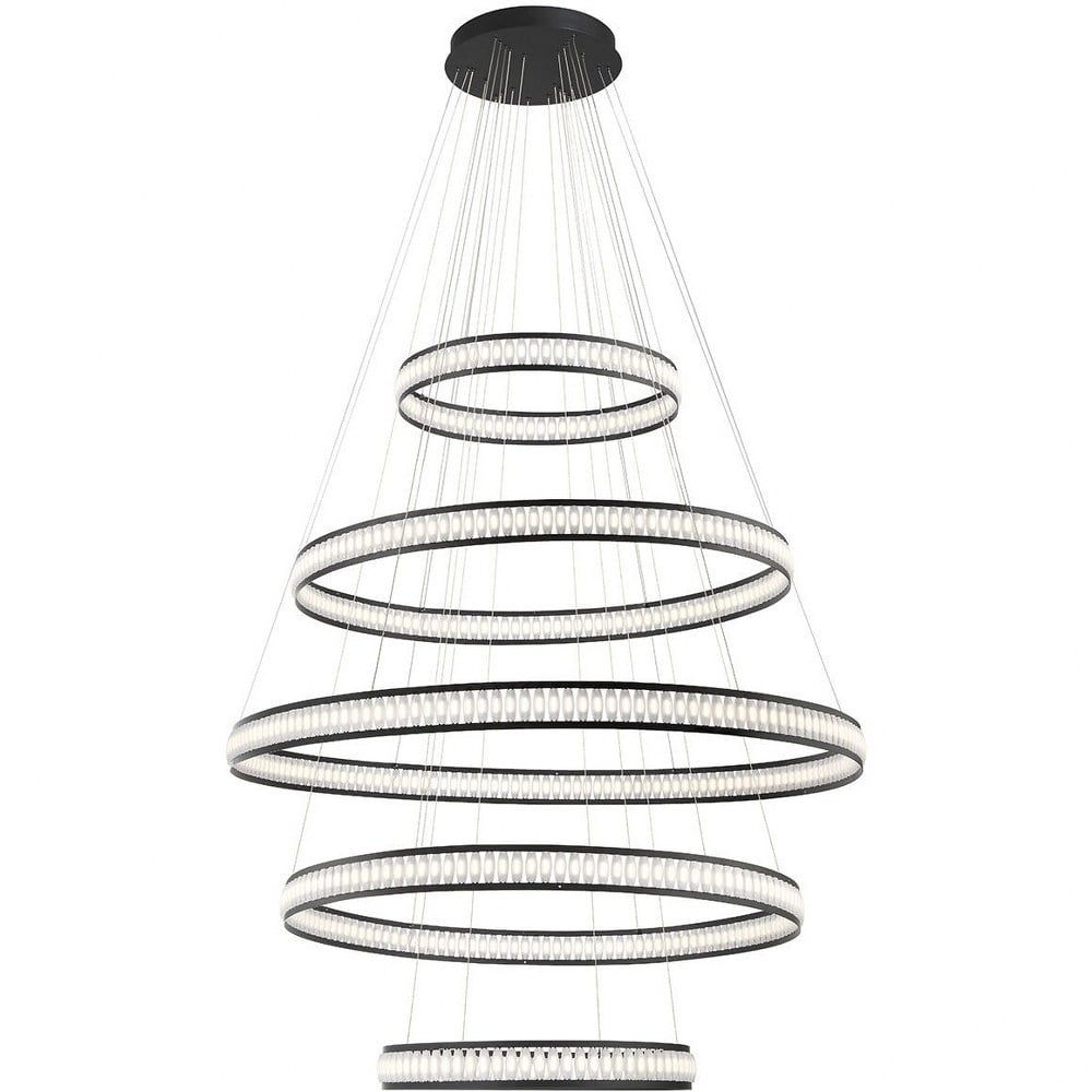 37503-017-Eurofase Lighting-Forster - 60 Inch 465W Led 5-Tier Round ...
