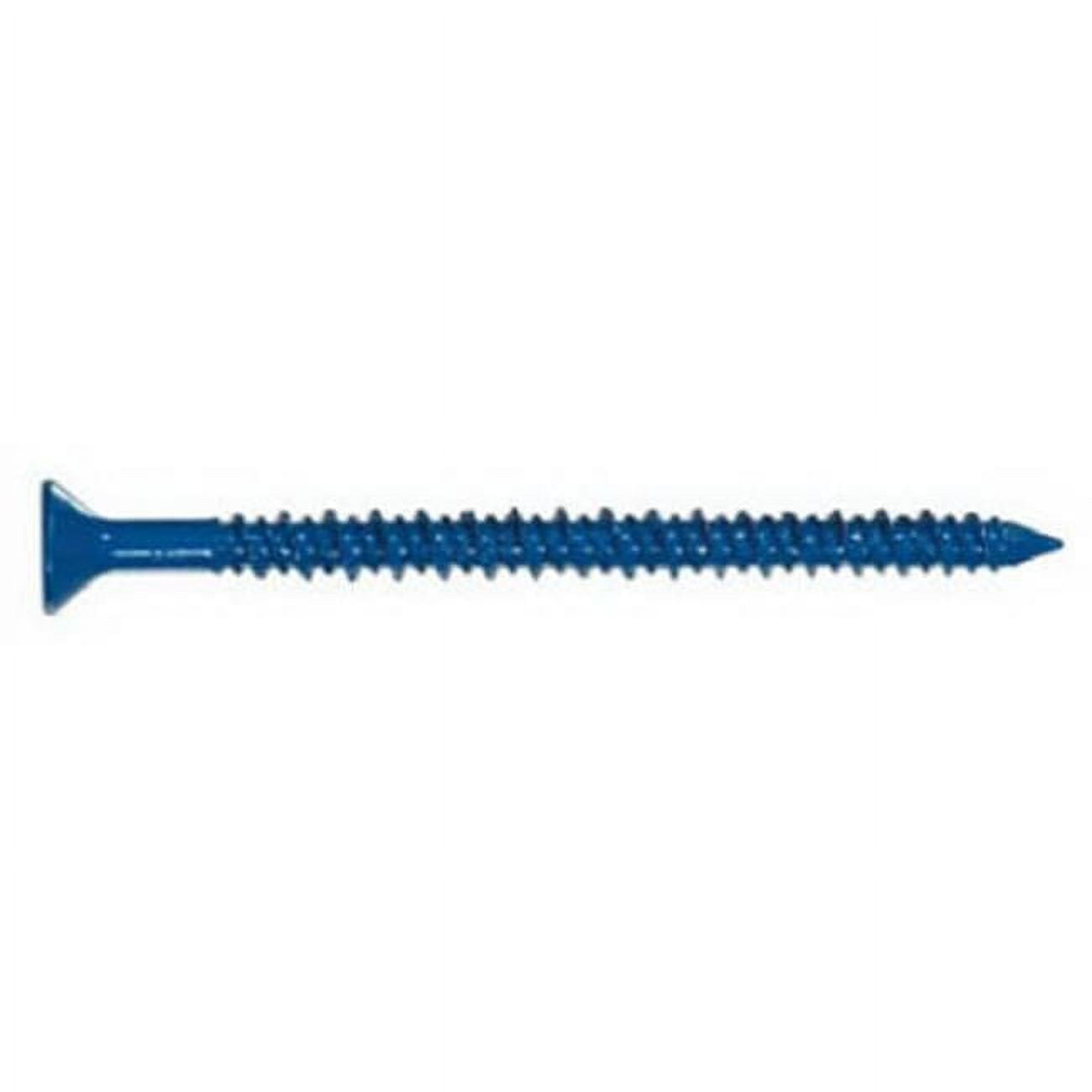 375307 0.25 in. x 1.25 in. Phillips Flat Head Tapper Screw, Pack 100 ...
