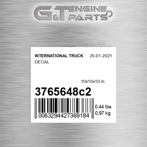 3765648C2 DECAL fits INTERNATIONAL TRUCK (New OEM) - Walmart.com