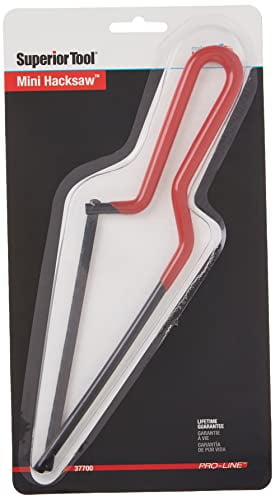 37700 Mini Hacksaw Hacksaw With 6 Inch Steel Blade 32 Teeth Per Inch ...