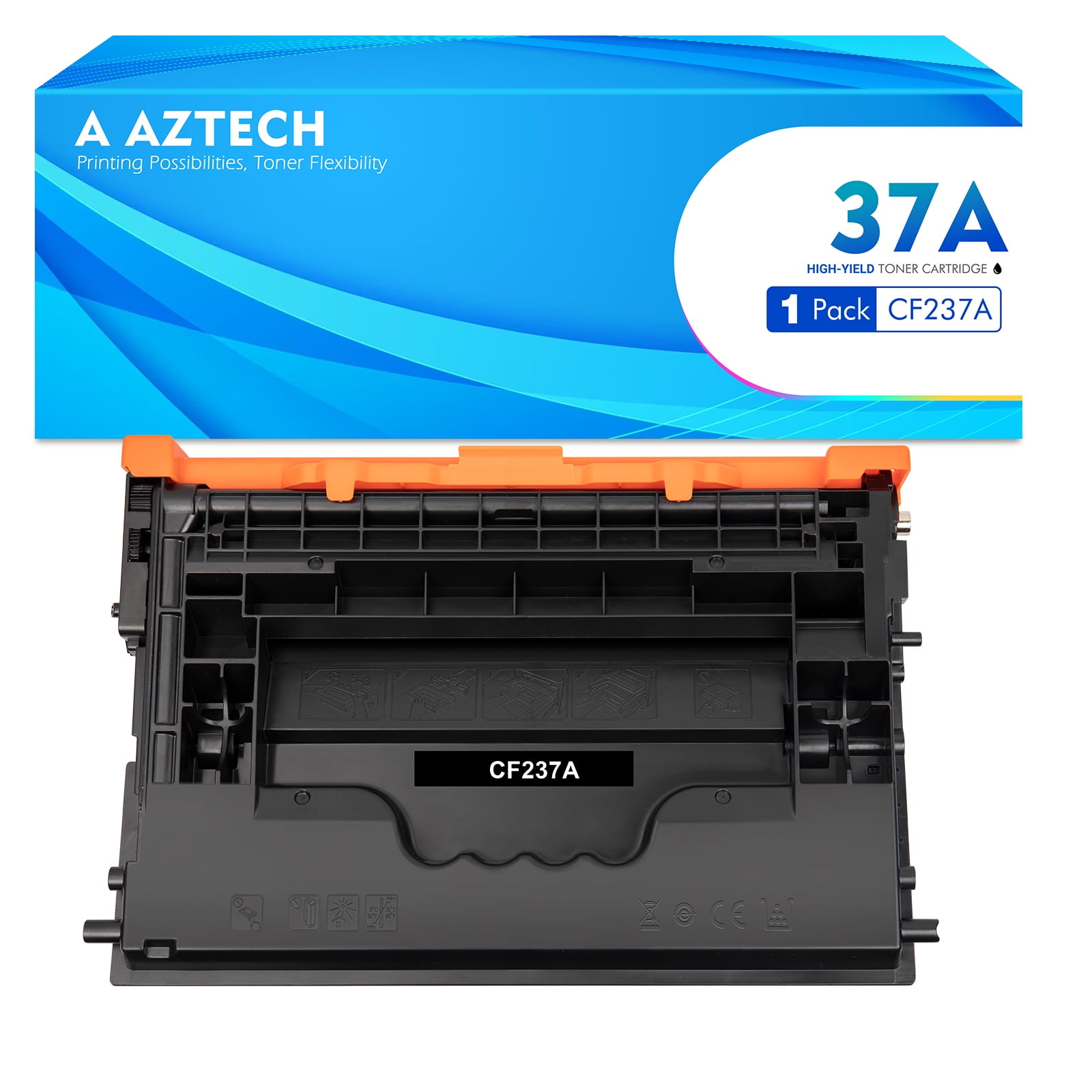 37A CF237A 37X CF237X | Compatible Toner Cartridge for HP 37A CF237A ...