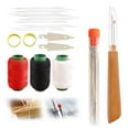 37PCS Sewing Tool Set, 2026 New Big Eye Steel Sewing Needles Kit ...