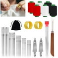 37PCS Sewing Tool Set, Hosenwelt Sewing Kit, Needles Thread Hand Repair ...