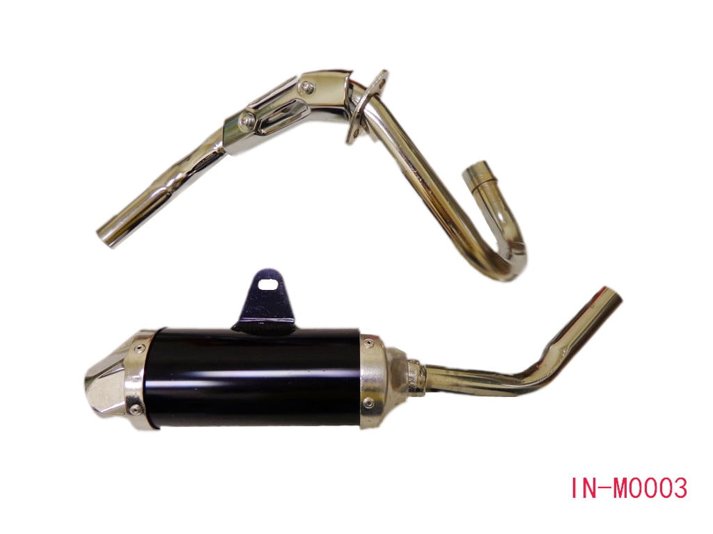 37mm Exhaust Muffler Pipe System Perimeter BBR Style Frame Dirt Pit ...