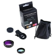 APEXEL 10-Piece Phone Camera Lens Kit: 0.63X Wide Angle, 15X Macro, 198 ...