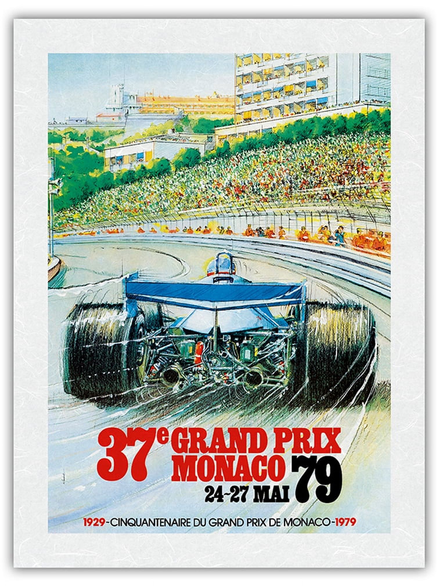 37th Grand Prix Monaco 1979 - Formula One Auto Racing - Vintage Sports ...