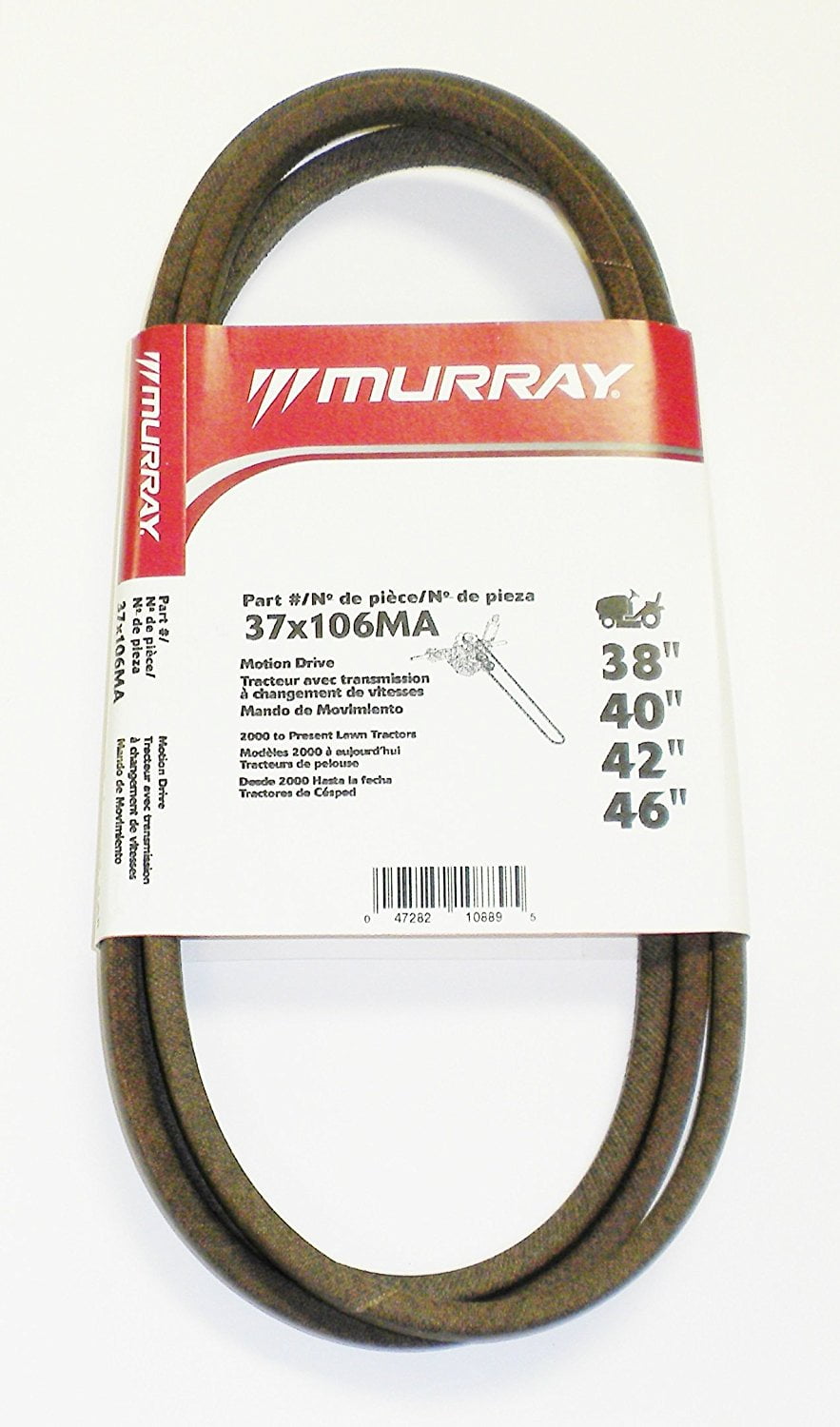 37x106 Original Murray Belt - Walmart.com