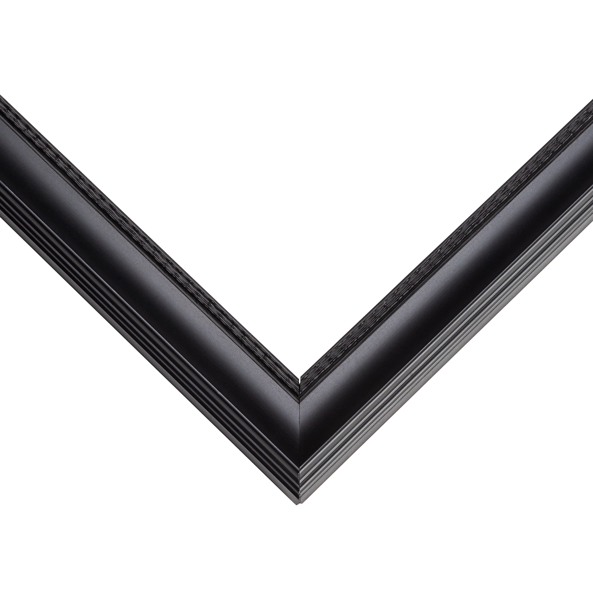 37x24 Frame Black Real Wood Picture Frame Width 1.25 inches | Interior ...