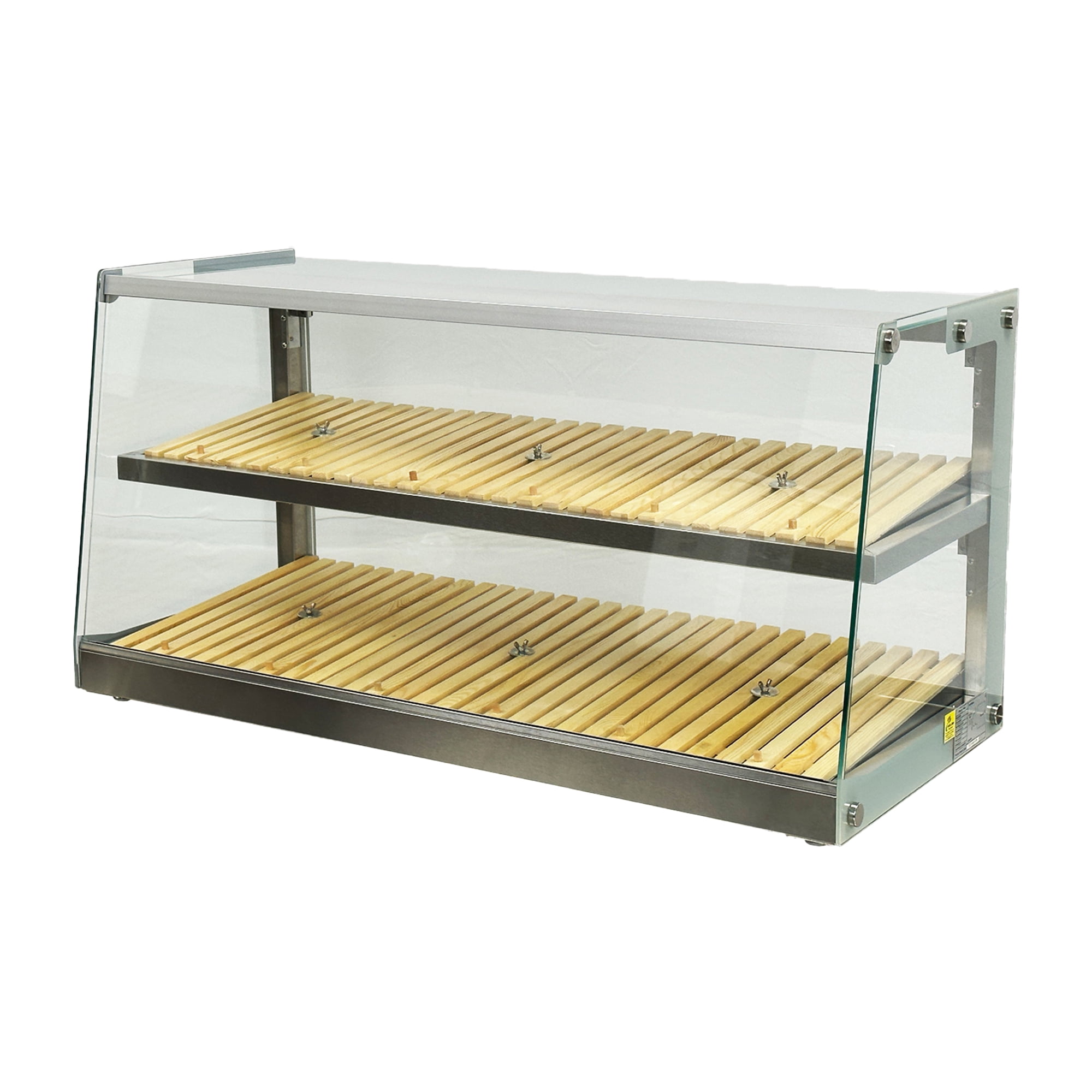 38.8 in. Commercial Countertop Bakery Display Glass Case 5.2 Cu. Ft ...
