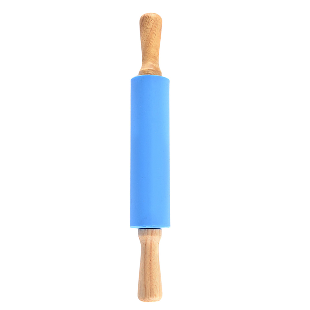 38 Cm Silicone Rolling Pin Non-stick Rolling Pin Fondant Rolling Pin ...