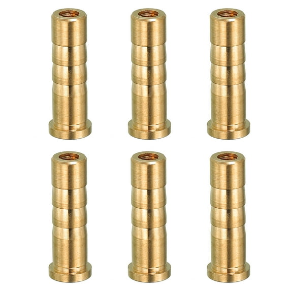 38 Grain Archery Arrow Insert, 6 Packs Insert Screw Copper Brass Arrow ...