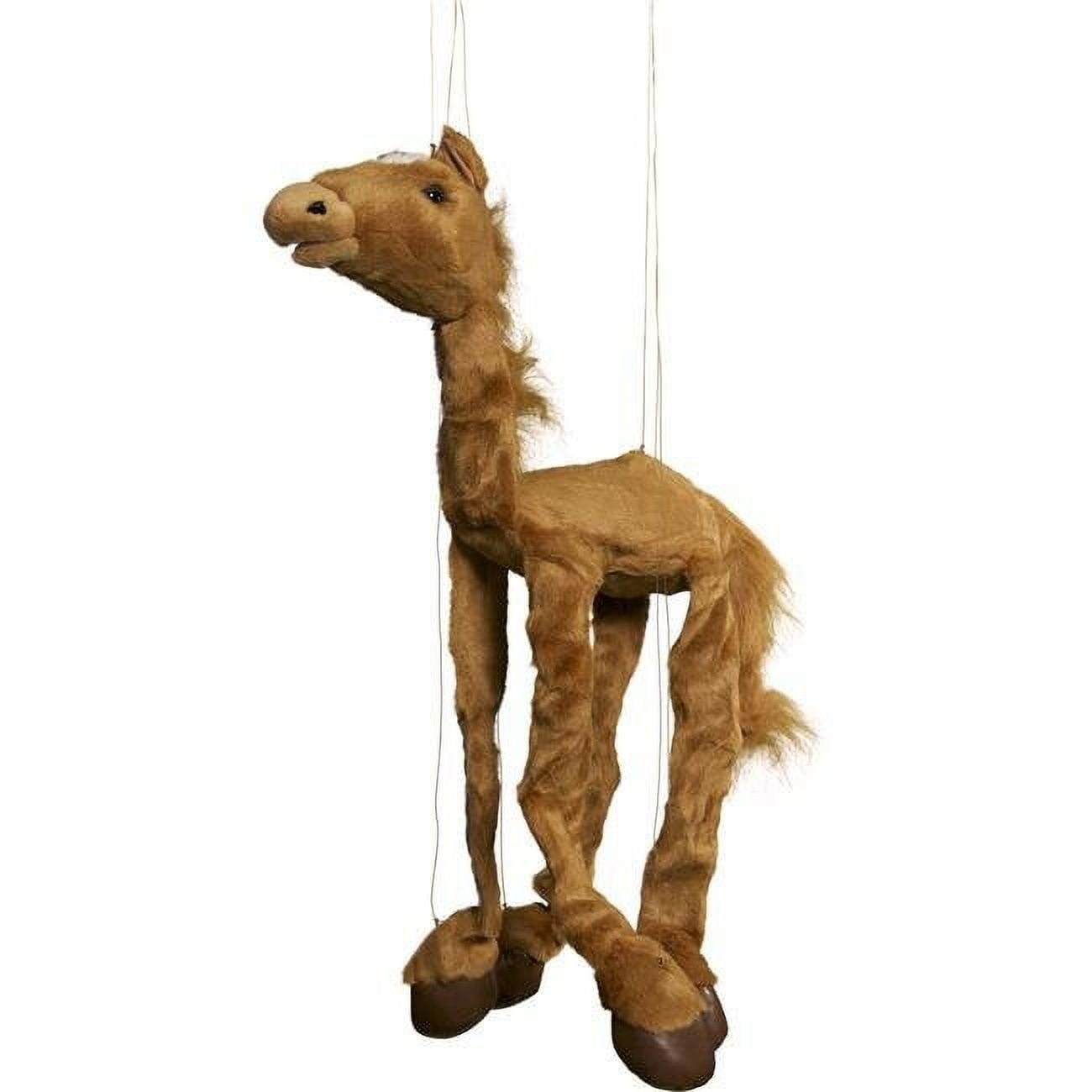 38 In. Four-Leg Large Marionette Horse - Brown - Walmart.com