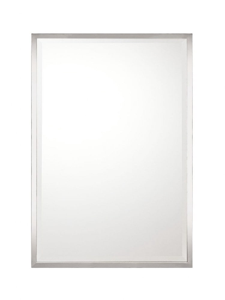 38 Inch Rectangular Decorative Mirror In Modern Style 26 High By 38 ...