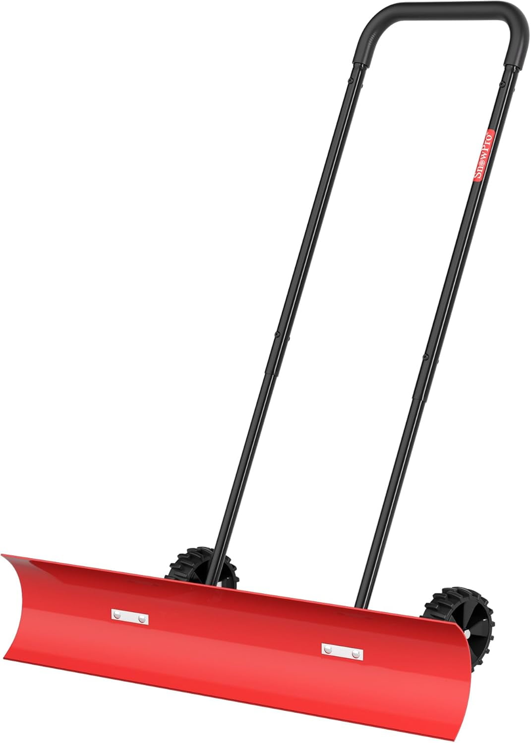 38 Inch Snow Shovel for Driveway, Brewin SnowPro Bi-Direction Heavy ...