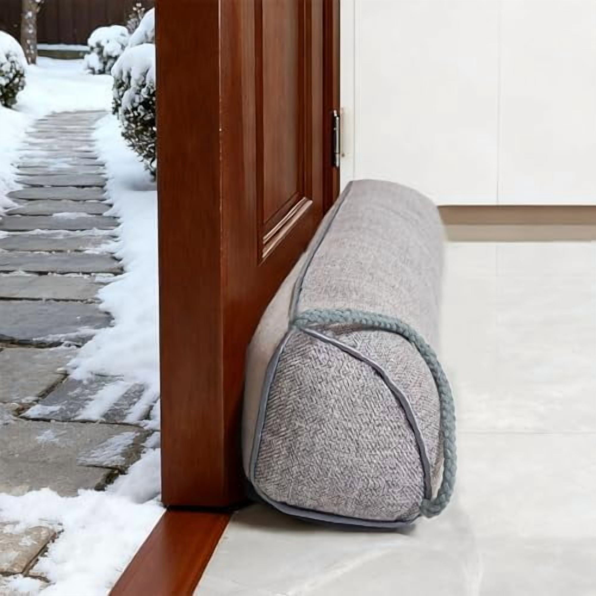 38 Inch Under Door Draft Stopper, Blocks Hot Cold Air Wind from Door ...