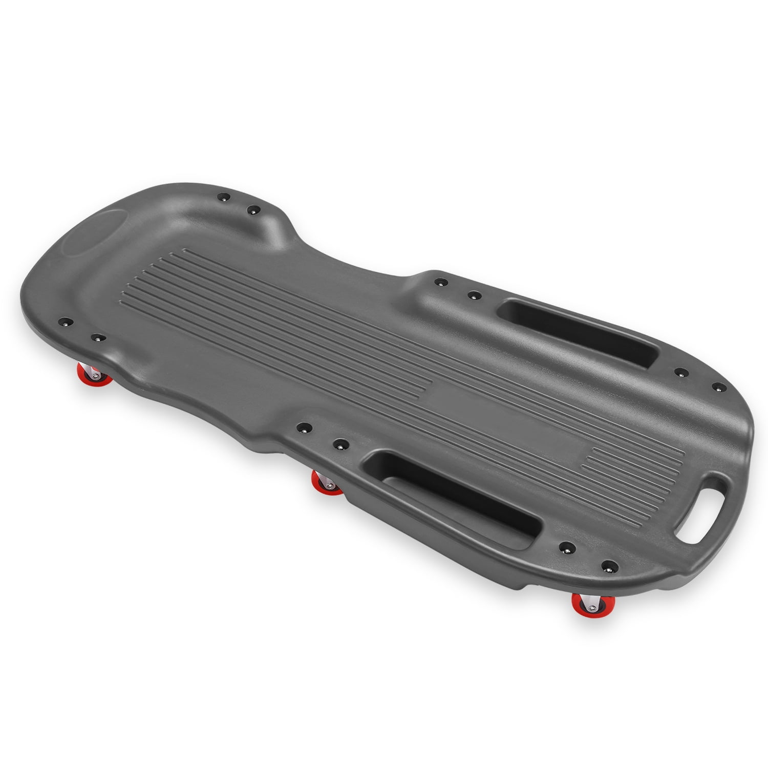 38 Inches Low Profile Plastic Rolling Garage Shop Floor Creeper with ...