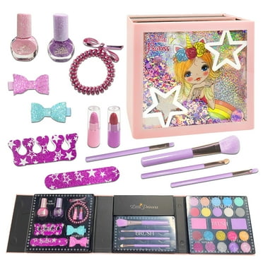 Disney Princess Style Collection Kids Beauty Pretend Makeup Tote ...