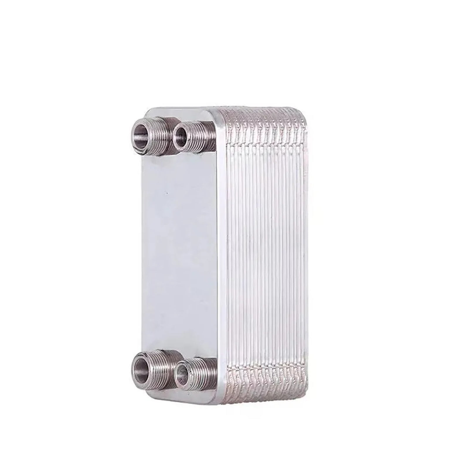 38 Plates Brazed Plate Heat Exchanr Beer Wort Chiller Cooler Home ...