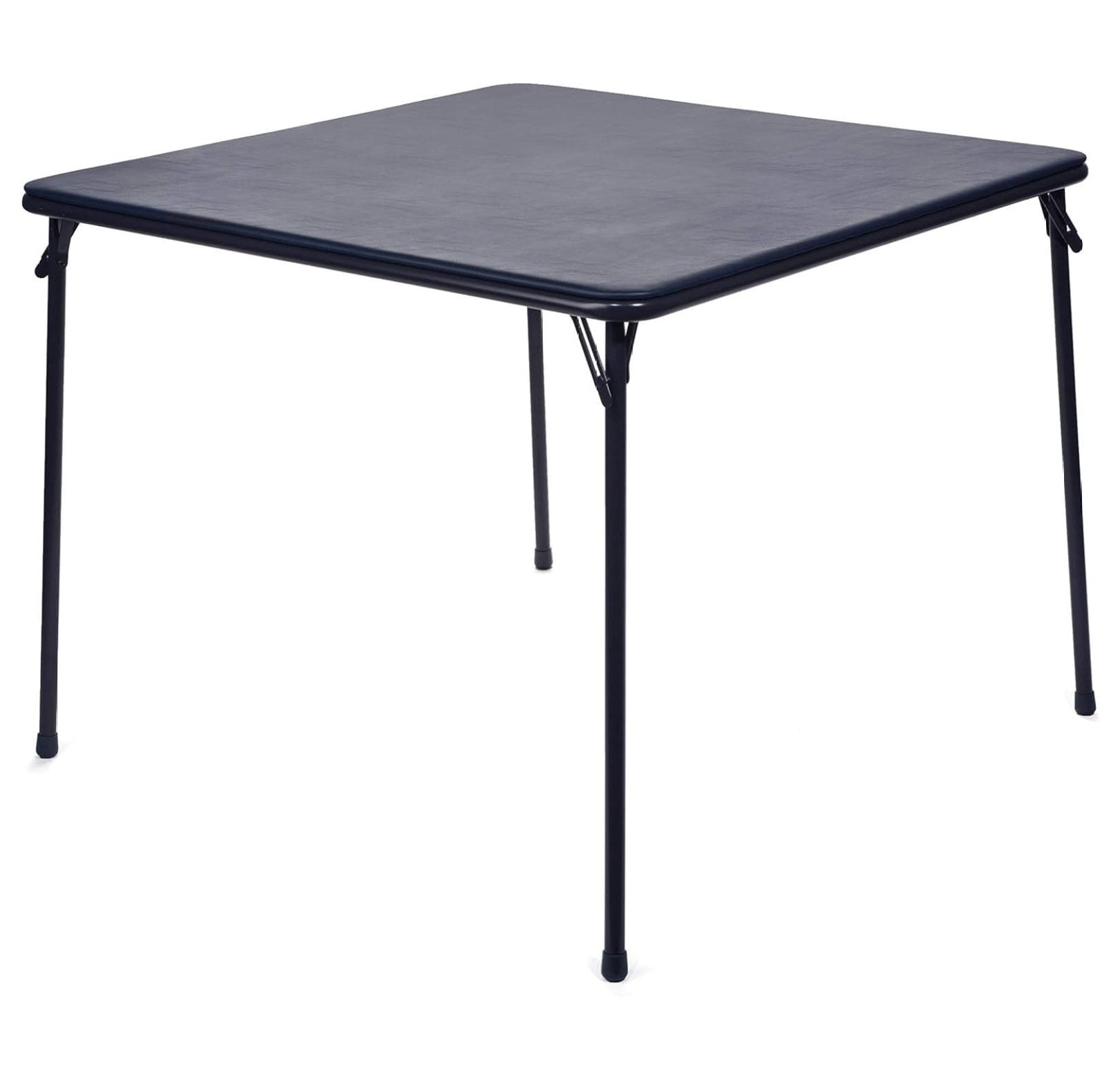 38" Square Folding Card Table - Portable, Easy-to-Store, Vinyl ...