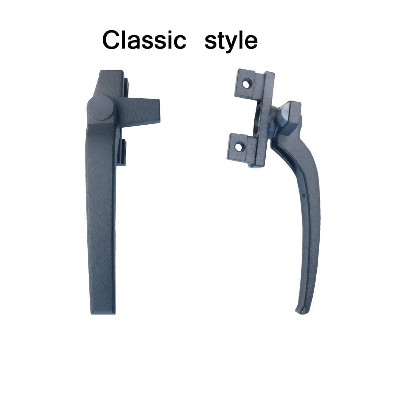 38 Type Zinc Alloy Window Pull Handle Left/Right Hand Glass Door Handle ...