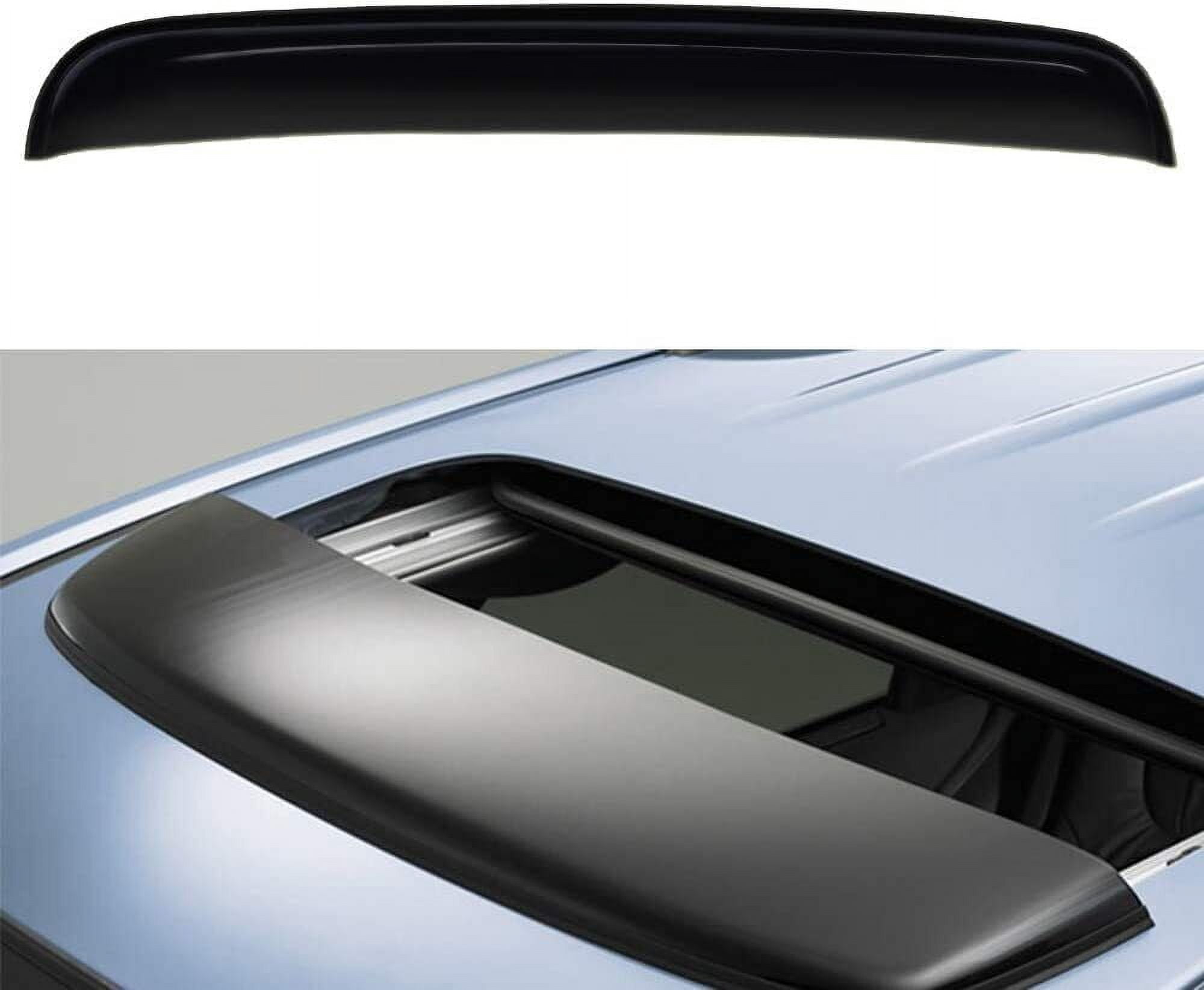 38" Universal Top Window Visor Moonroof Deflector Sun Roof Shade Rain ...