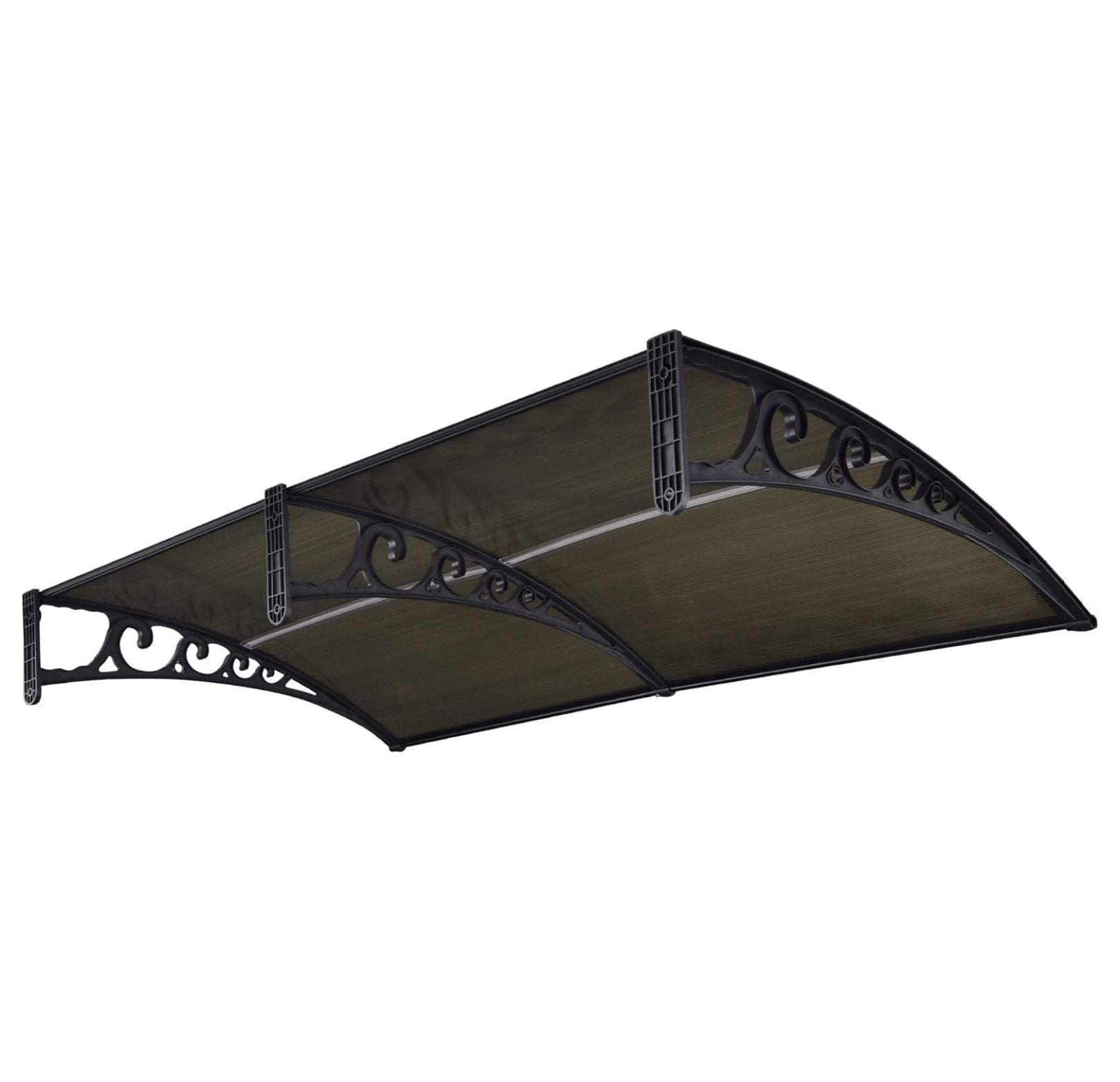38"X78" Window Awning Door Canopy Spliced Polycarbonate Anti-UV30 ...