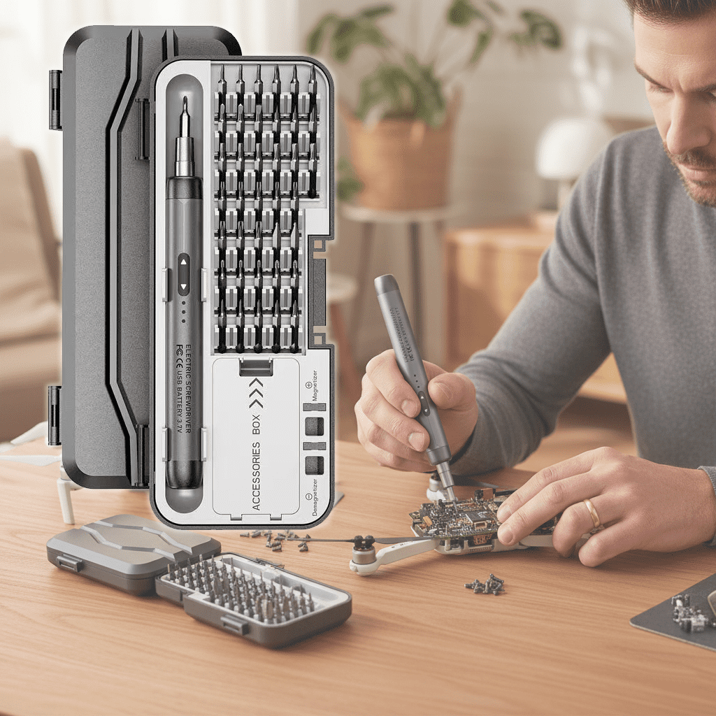 38-in-1 Electric Screwdriver Set Precision Tool Kit for Digitals ...