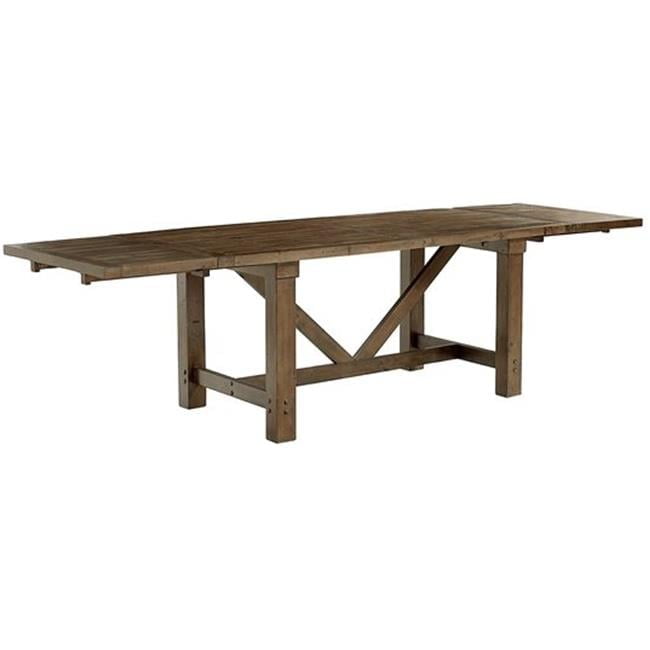 38 x 74 x 30 in. Dining Room Dining Table, Heritage Pine - Walmart.com