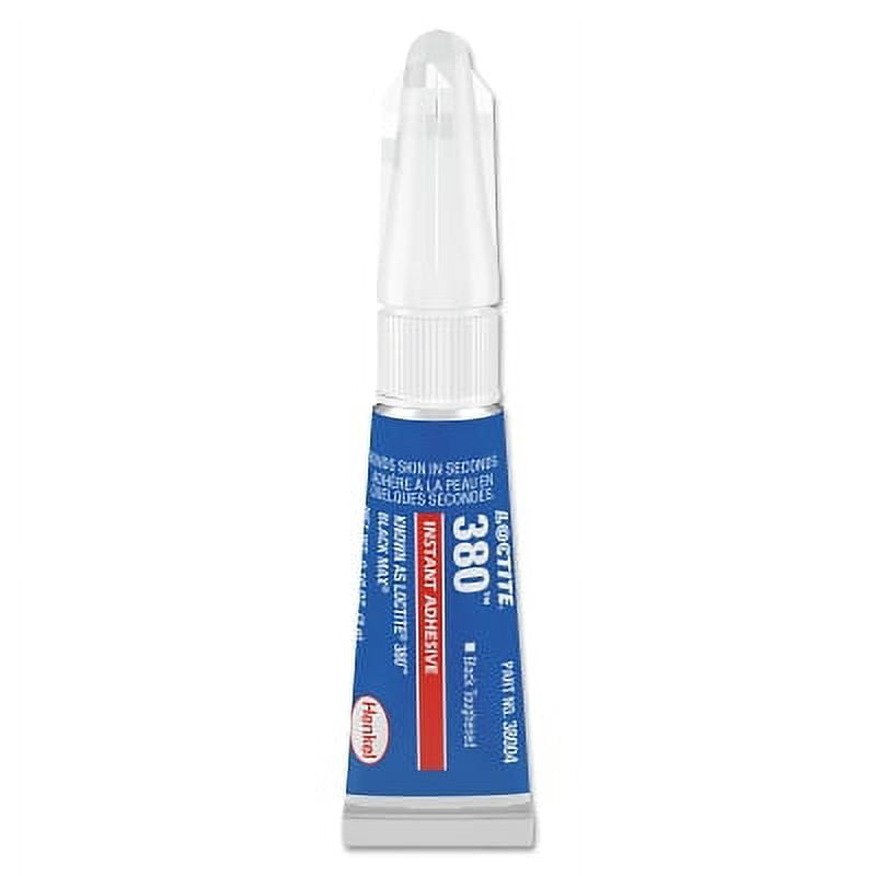 380 Black Max Instant Adhesive, Toughened, 1 oz, Bottle, Black | Bundle ...