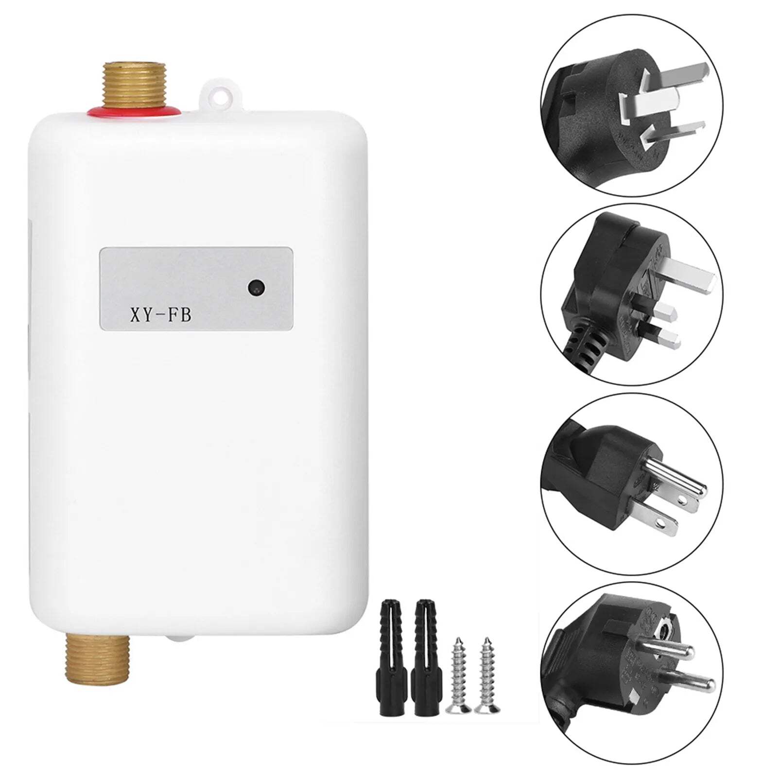 3800W Electric Water Heater Instantaneous Tankless Instant Hot Water ...