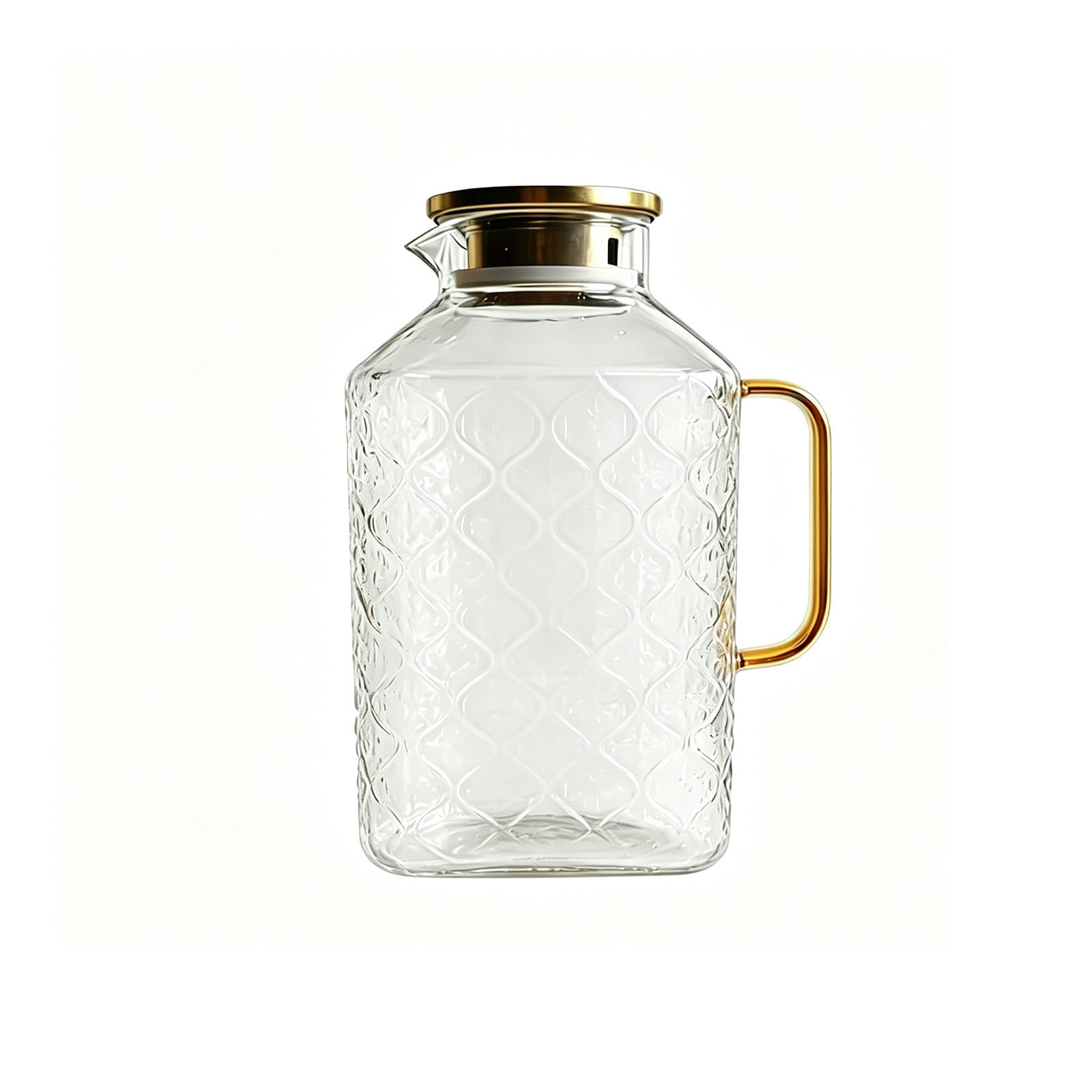 3800ml Large Capacity Glass Kettle Large Capacity Summer Refrigerator ...