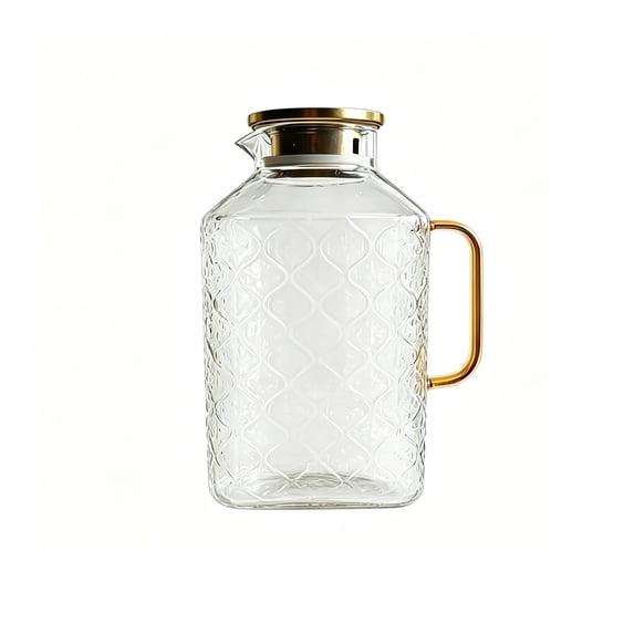 3800ml Large Capacity Glass Kettle Large Capacity Summer Refrigerator ...