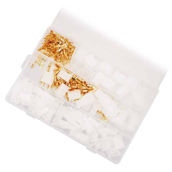 380Pcs 2-6Pin Plug Housing Pin Header Electrical Wire Terminals ...