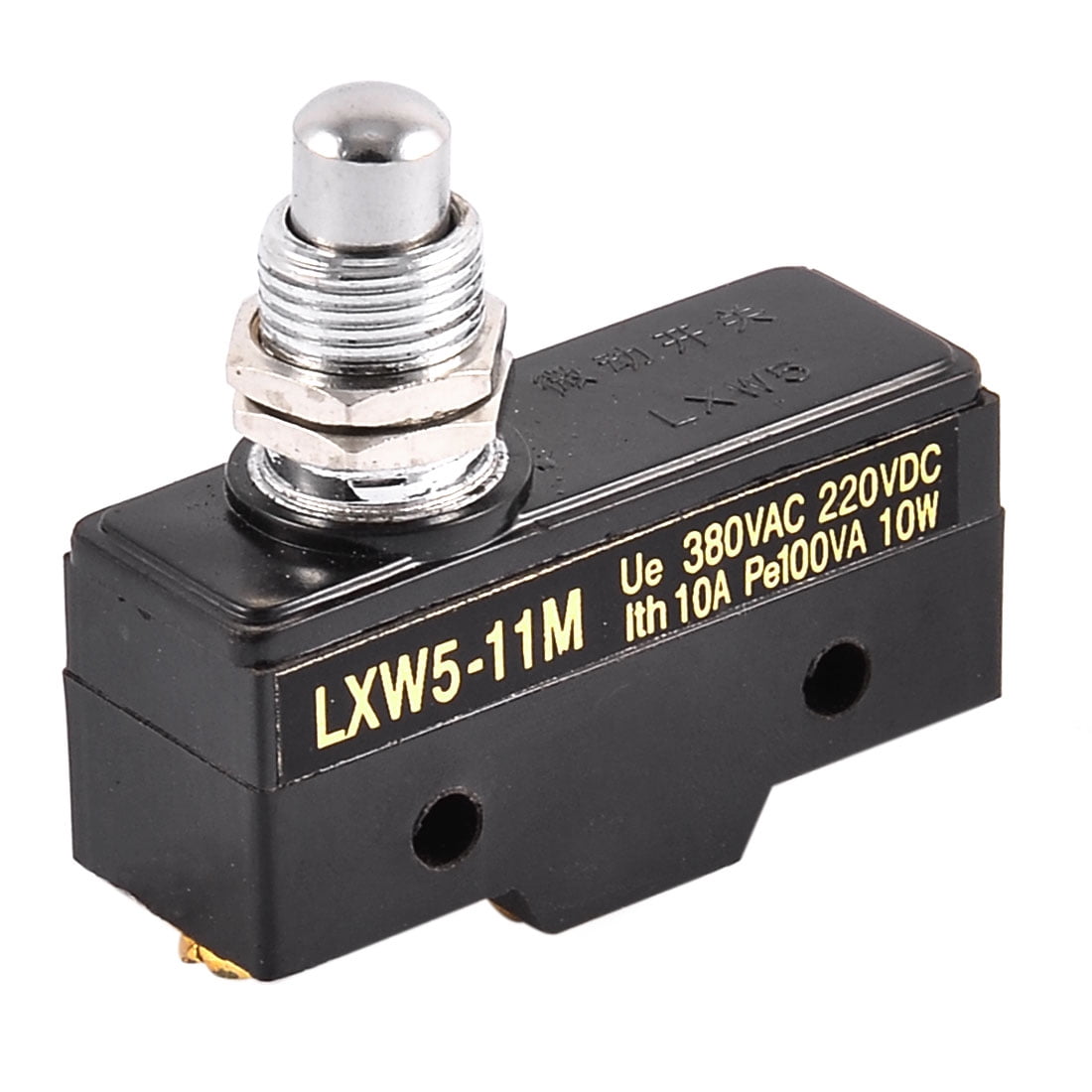 380V DC 220V 3A Push Plunger Actuated Momentary Limit Switch LXW5-11M ...