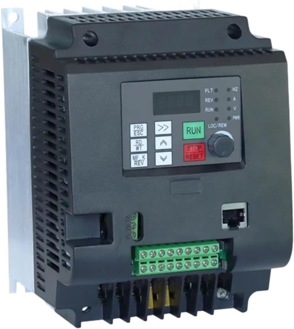 380V Inverter 4KW /5.5KW/7.5KW Frequency Converter 3P Output 380v 3P Input 380v Motor Speed ...