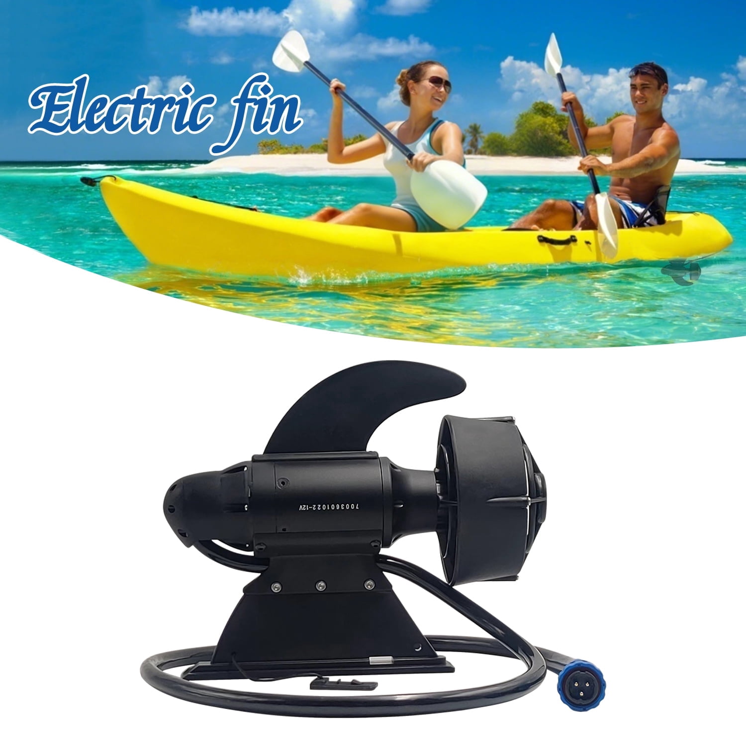 380W Powerful Fishing Kayak SUP Float Tube Brushless Boat Trolling ...