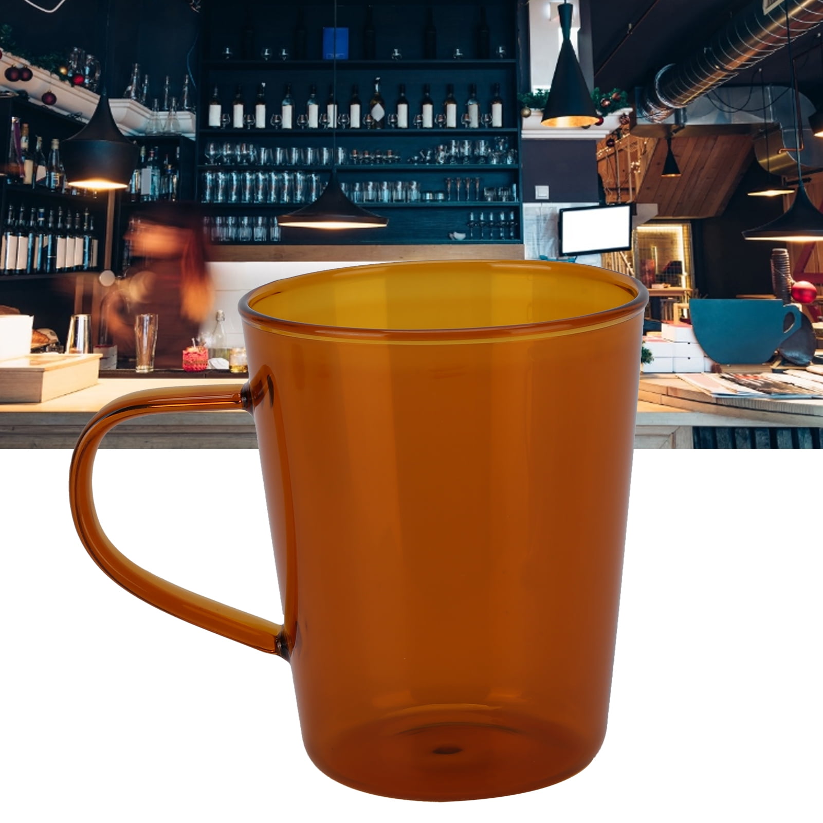 380ml Heat Glass Mug, Safe For Hot Cold Drinks, Dishwasher/Microwave ...