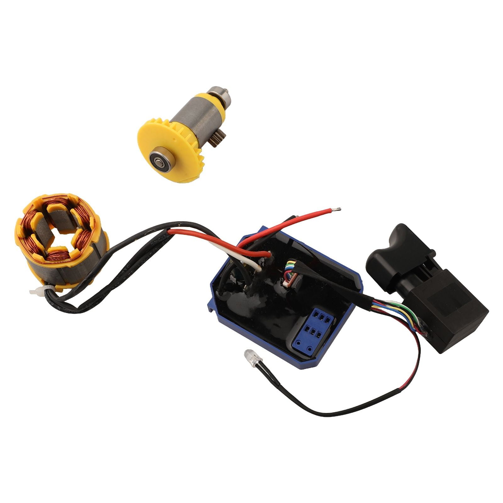 3820 21V Electric Drill Motor Switch Lithium Electric Dril Brushless ...