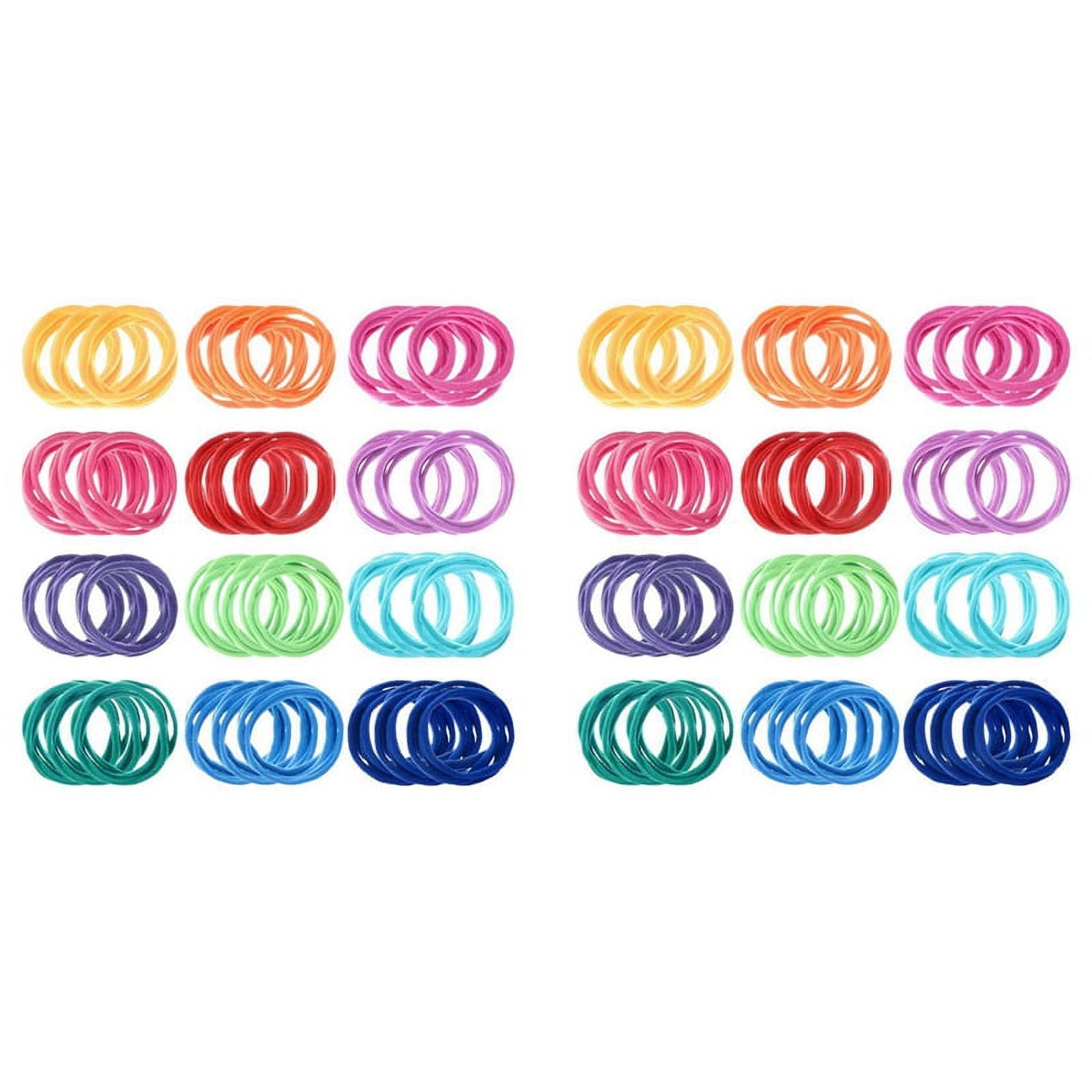 384 Pcs 7 Inches Potholder Loops Weaving Loops Weaving Craft Loops with ...