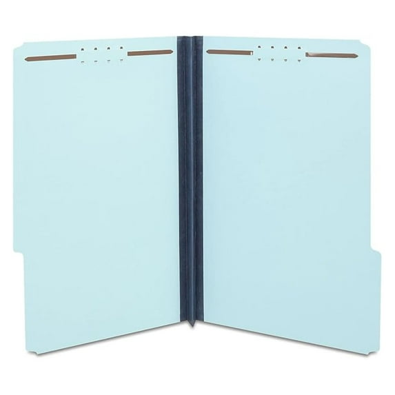 384870 Pressboard Classification Folders Legal Size Blue 25/Box (61552S ...