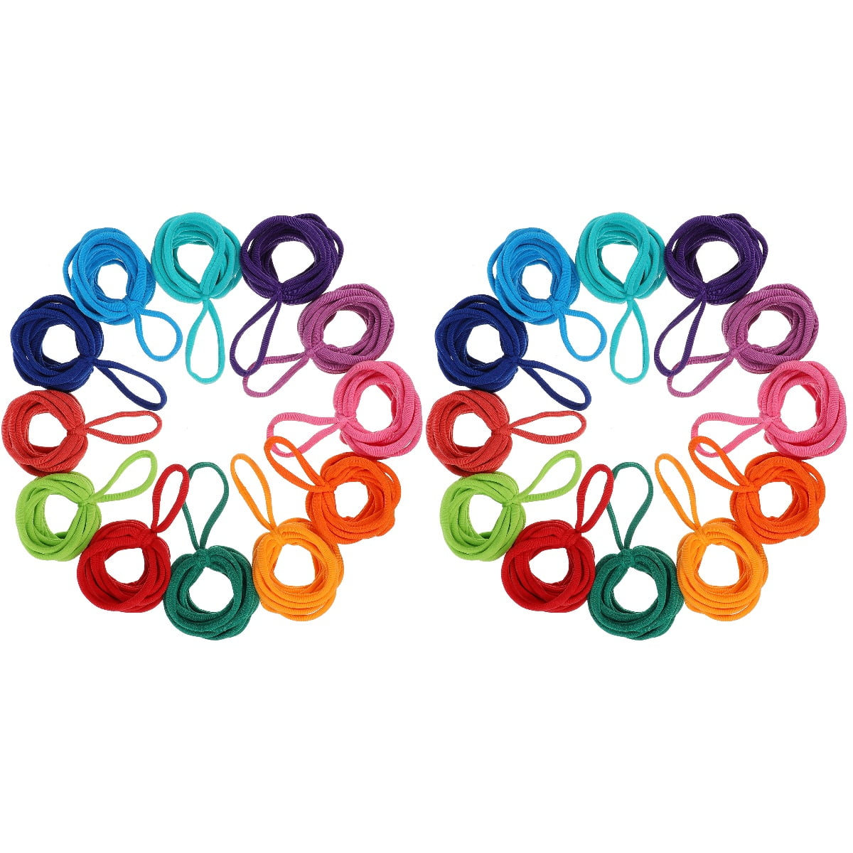 384pcs Potholder Weaving Loom Loops Portable Elastic Loom Bands for ...