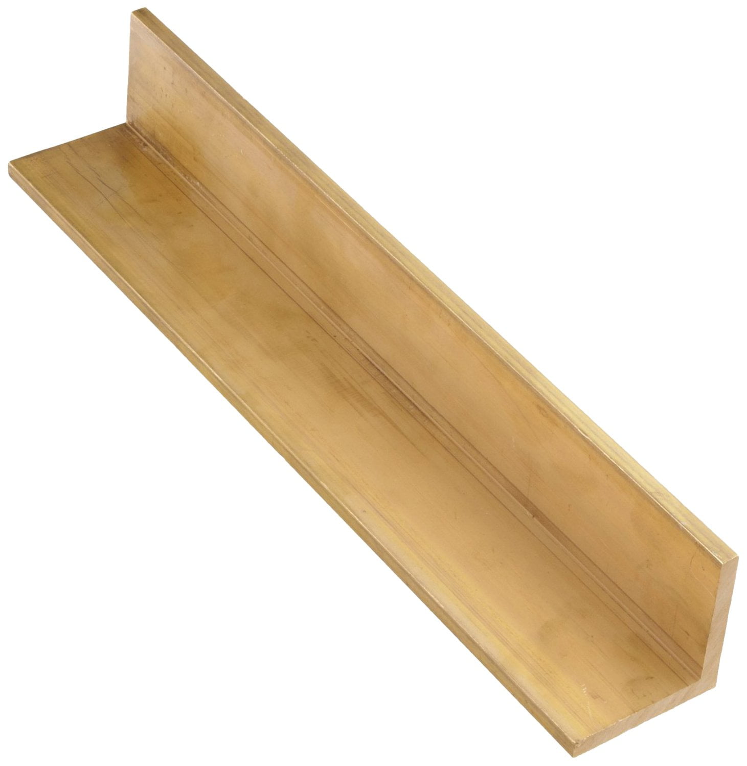 385 Bronze Angle, Unpolished (Mill) Finish, Extruded, H02 Temper, ASTM ...