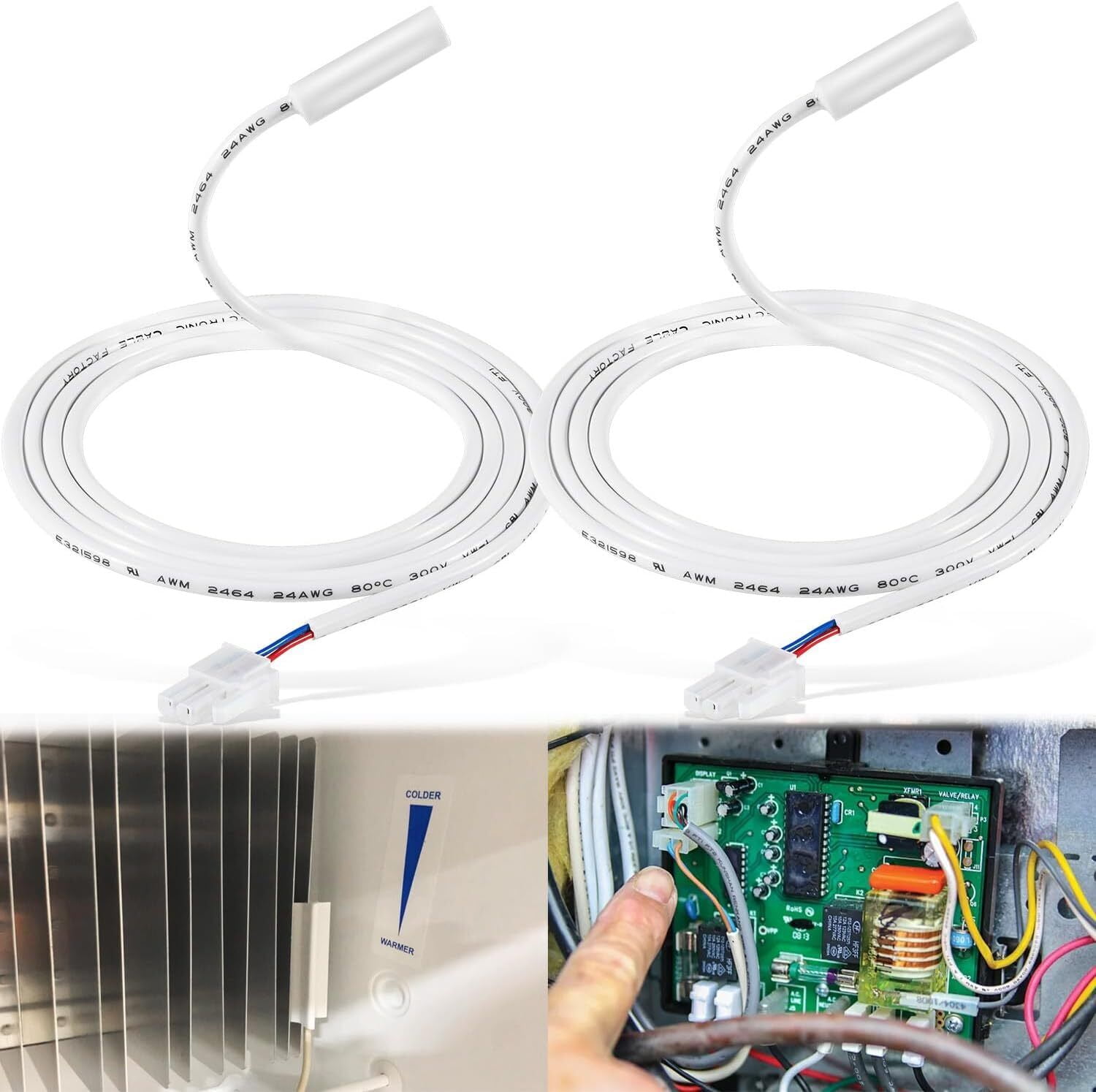 3851210025 3851059042 Thermistor for Dometic Refrigerator RM2551 RM2554 ...