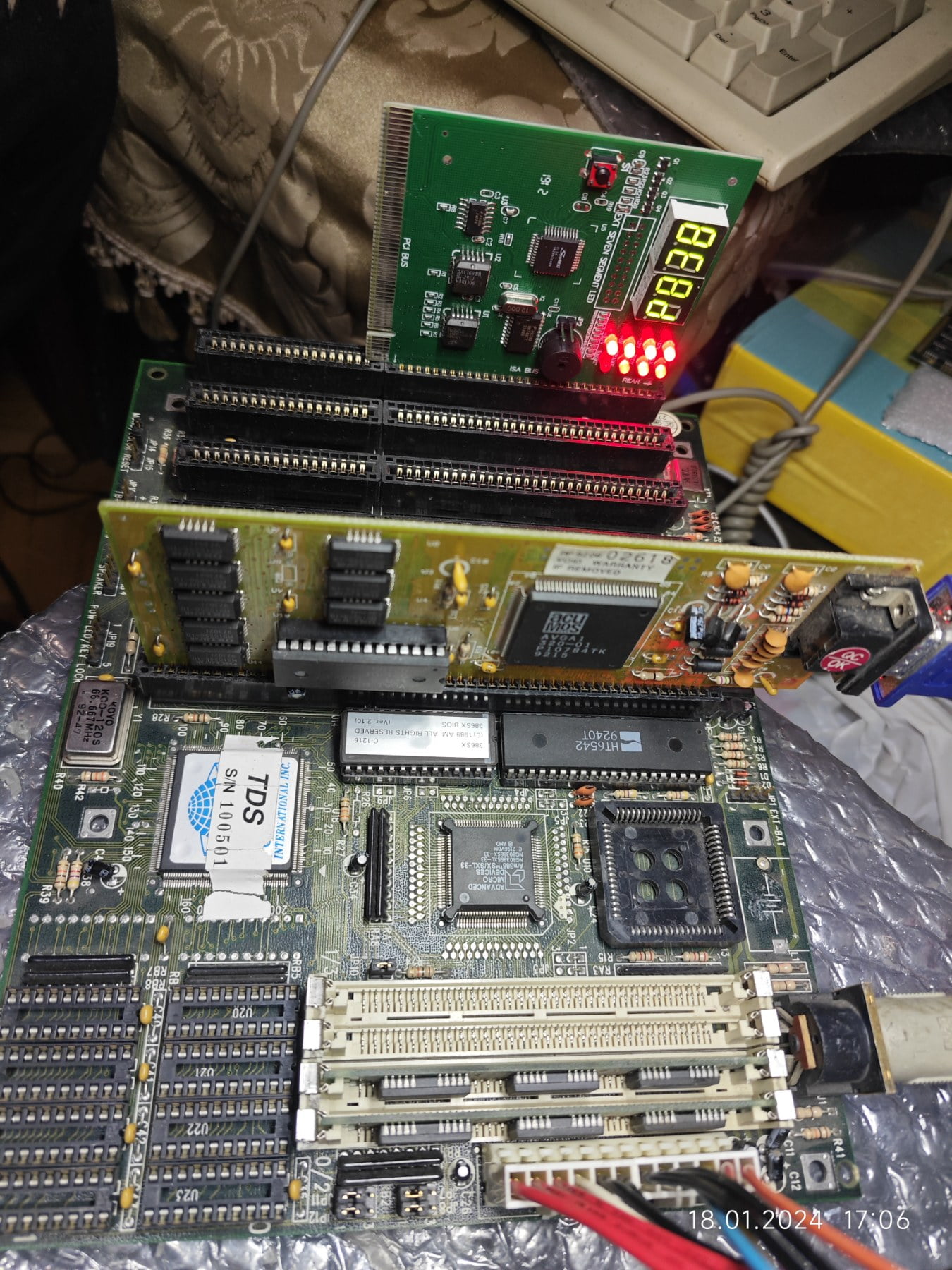 386 pcchips family mini motherboard m396b with integrated cpu - Walmart.com