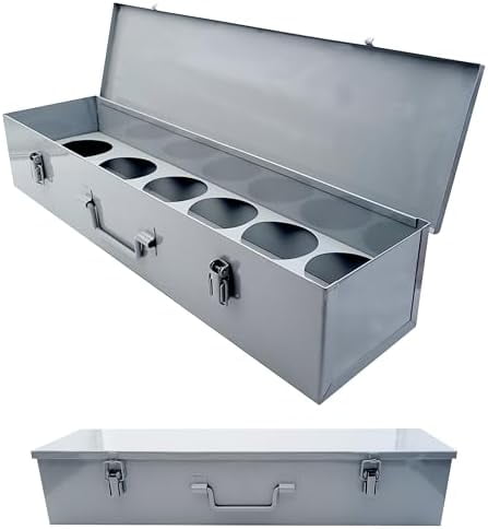 38625 Metal Carrying Case fits Ridgid 12-R Die Heads 12R Ratchet and ...